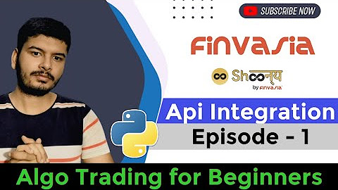 (Hindi) Algo Trading In Finvasia For Beginners - YouTube