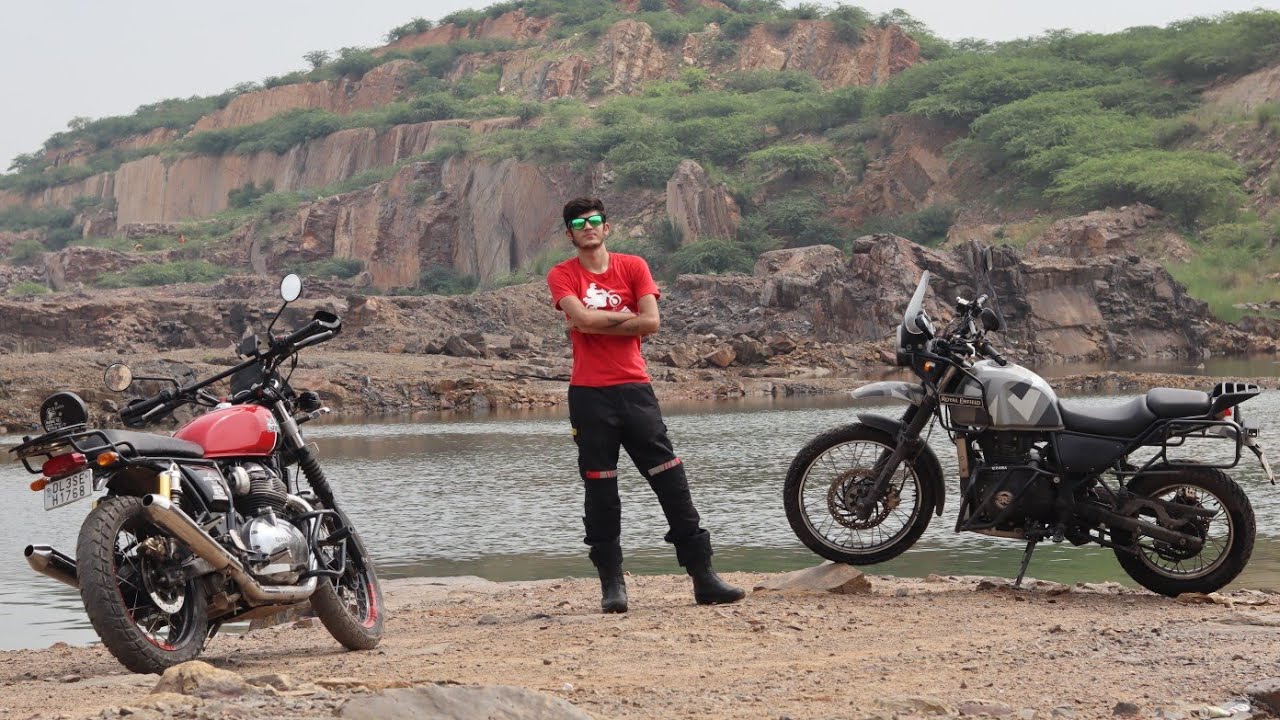 OFFROADING !! On My Royal Enfield Himalayan BS4 😍😍 - YouTube