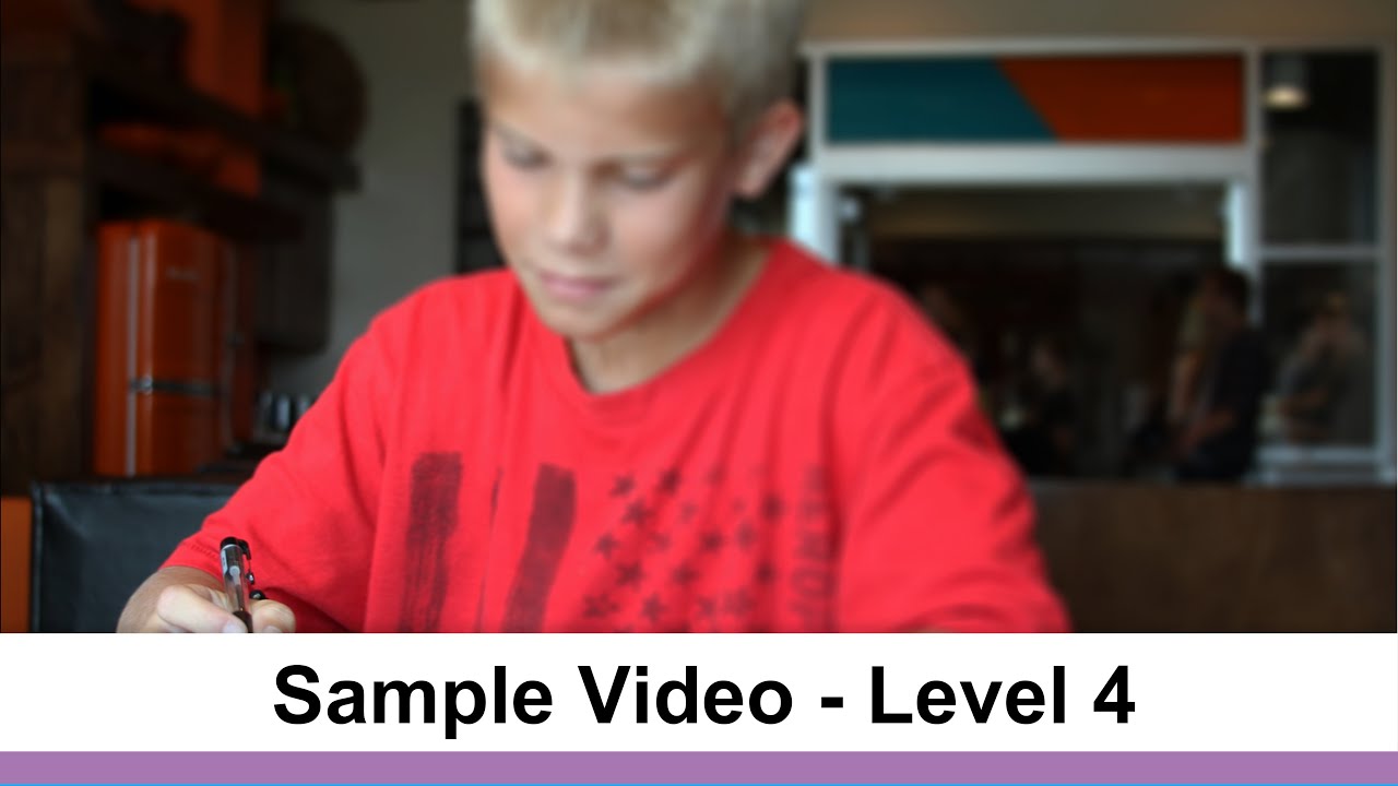 Writing Level 4: Complex Sentences Video Sample by Matthew Stephens ...