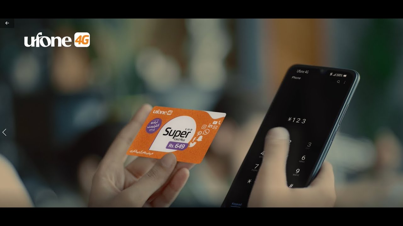 Ufone 4G | Super Card - YouTube
