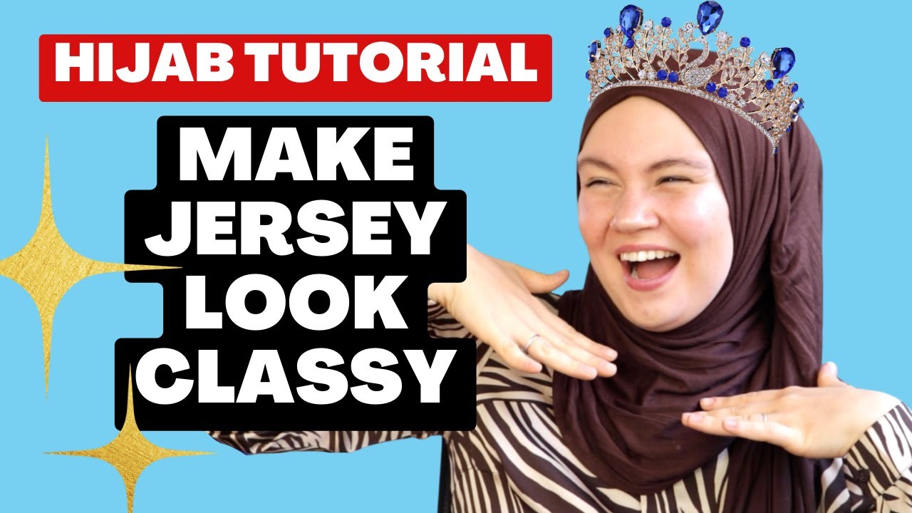 Elevate Your Jersey Hijab Style: How to Style it for Elegance and Comfort -Step-by-Step Tutorial ...