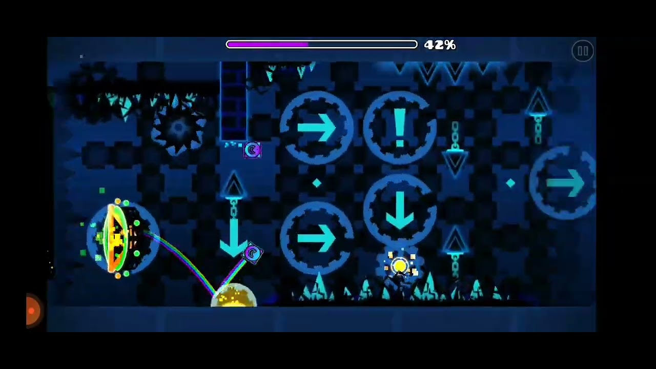 Blue Hell ("easy demon") 100% complete, geometry dash. - YouTube