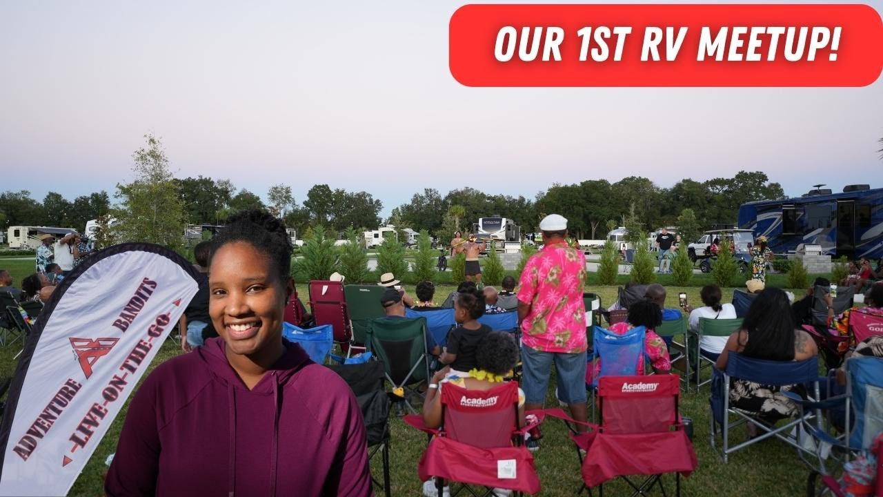 OUR 1st RV MEETUP! | Adventure Bandits Bash 23' | Champions Run RV ...