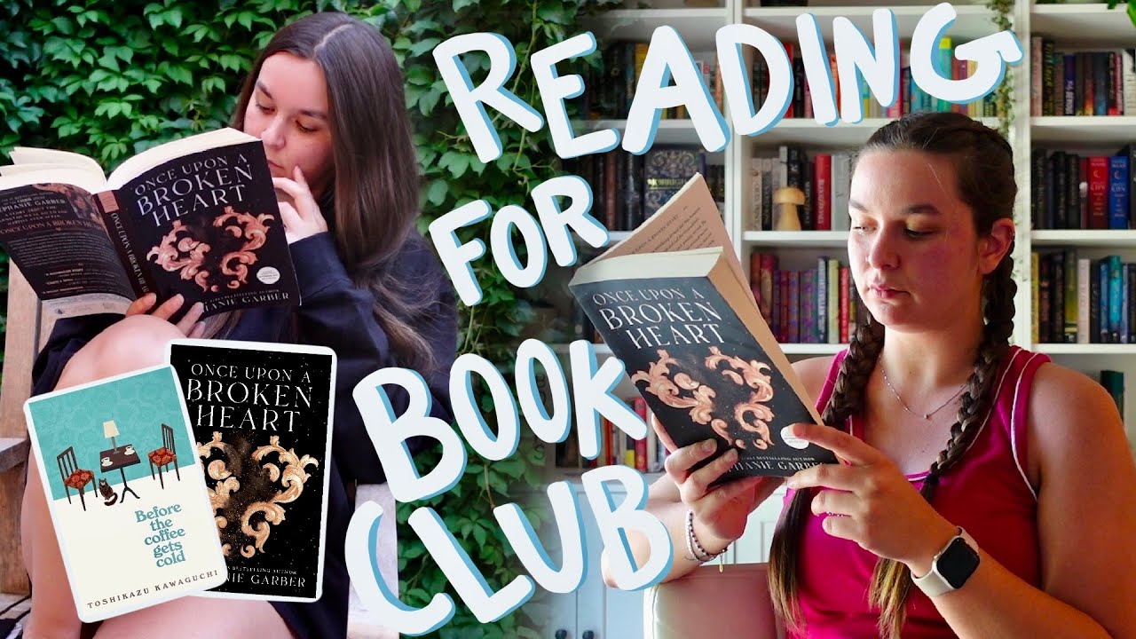 Reading for Book Club | can I finish the books in time? ⏰😬📚 🦊☕️ - YouTube