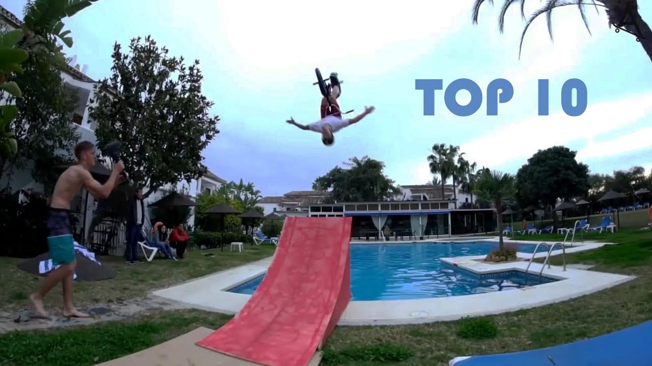 ТОП 10 КРЫШЕСНОСЯЩИХ ТРЮКОВ НА МИНИ BMX! (TOP 10 CRAZIEST TRICKS ON A ...