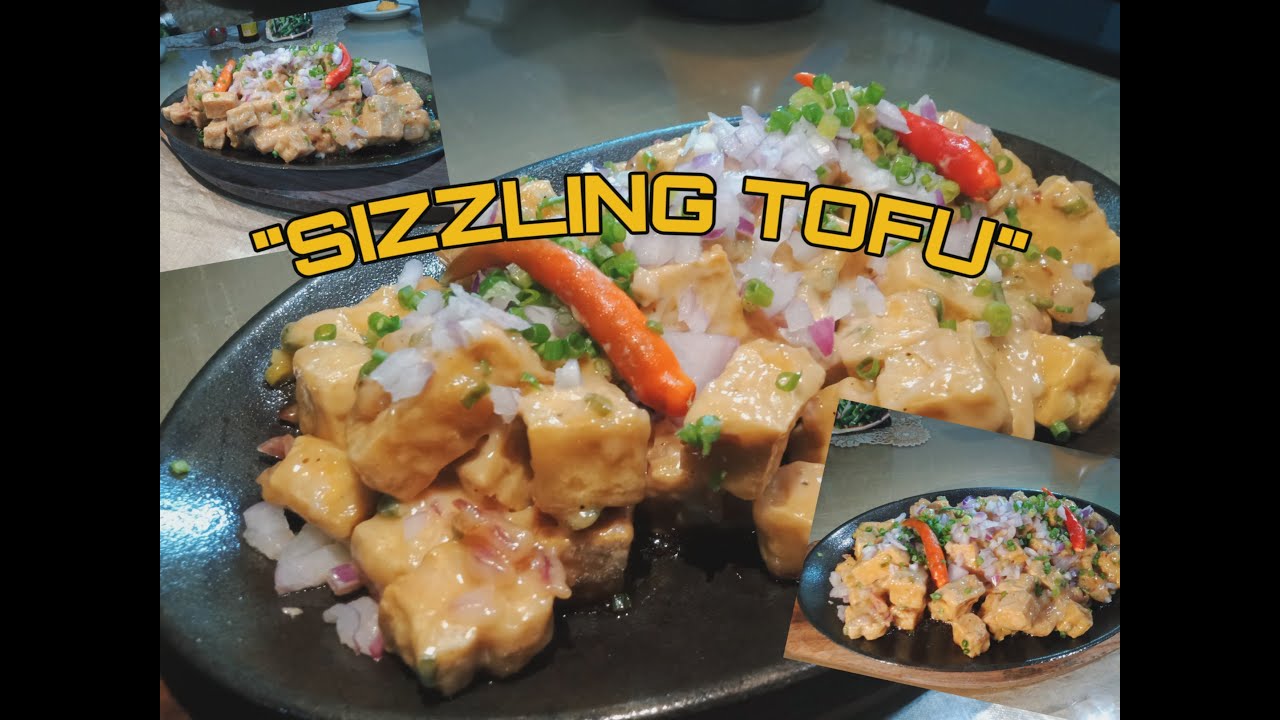 How to cook sizzling tofu/tokwa"easy recipe" - YouTube