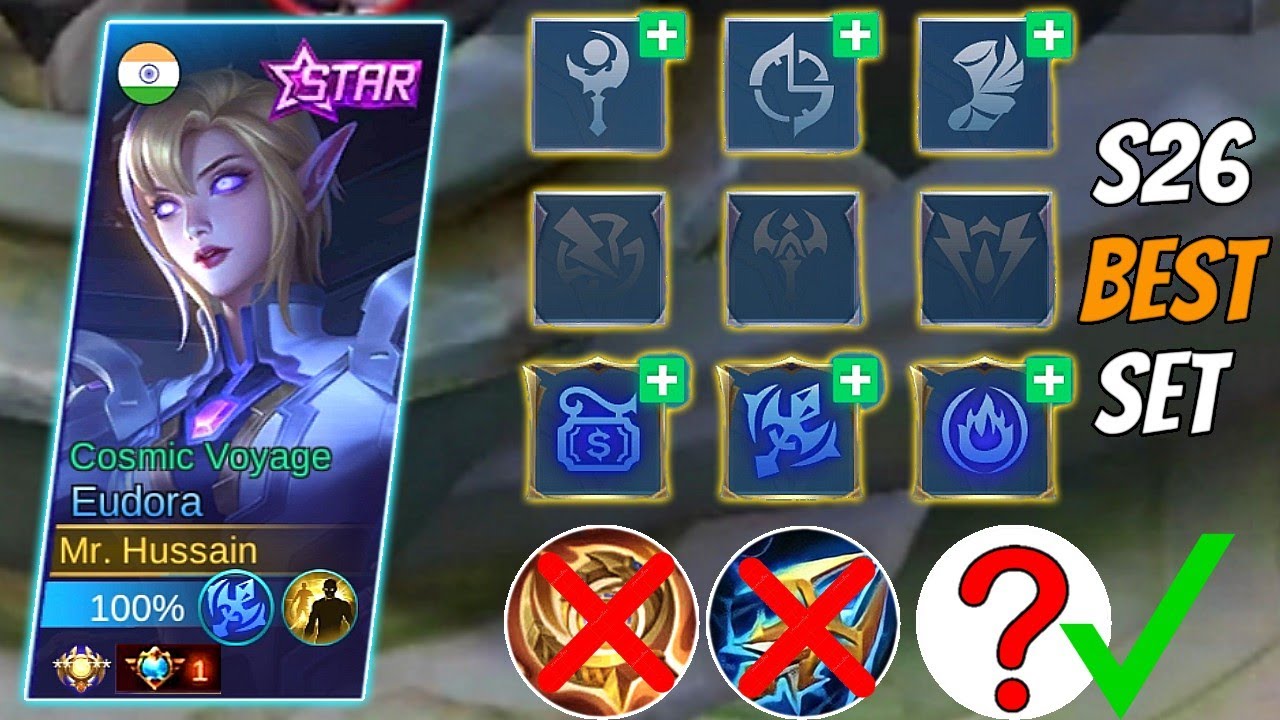 EUDORA BEST EMBLEM CONFIGURATION AND BUILD RANK UP FASTER | Best One ...