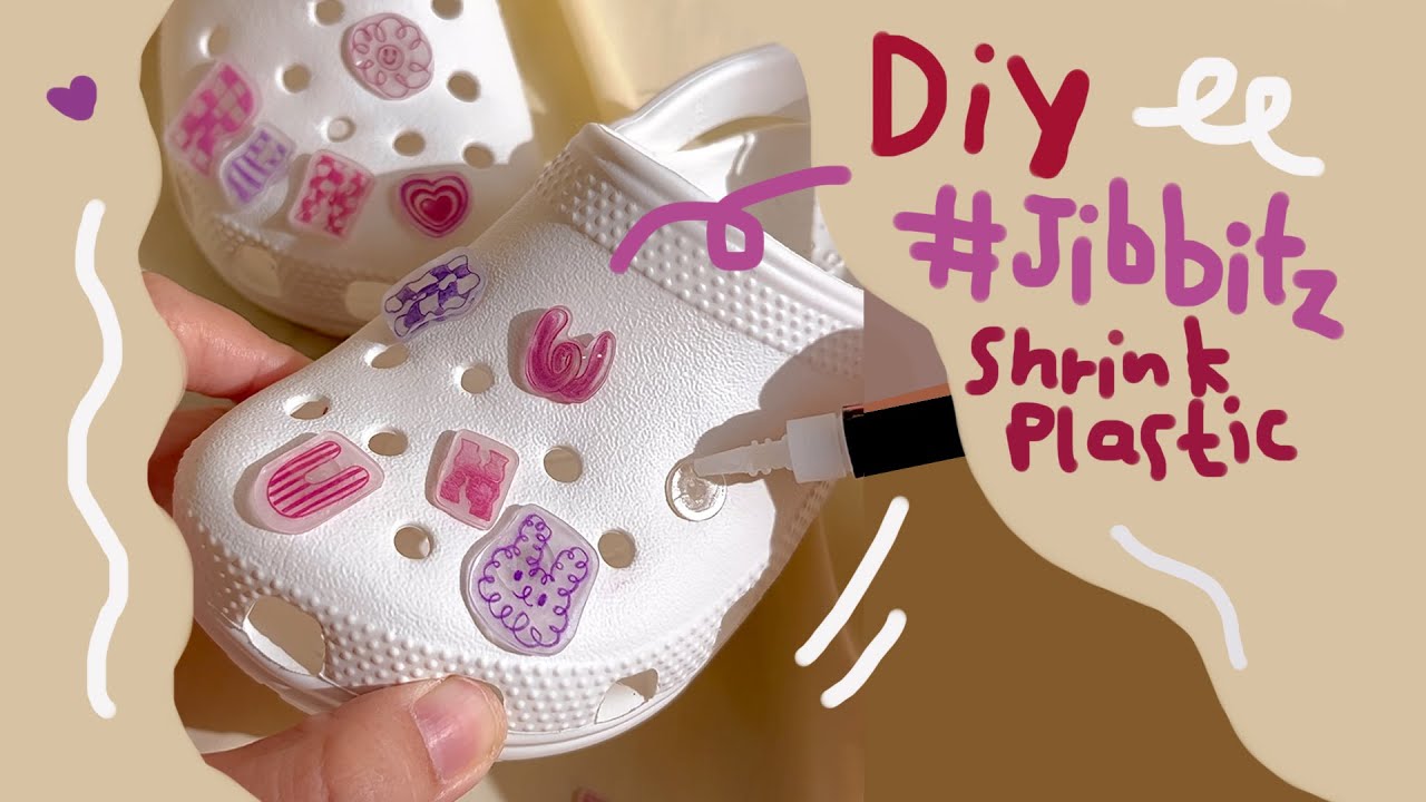 💗 #Diy #Jibbitz จาก #shrinkplastic จ้า 💜 - YouTube