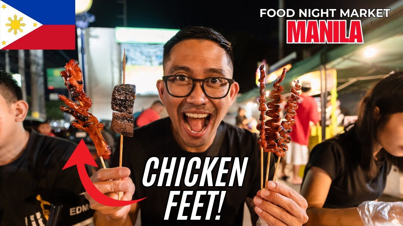 INSANE Manila Street Food at Paranaque Food Night Market - YouTube