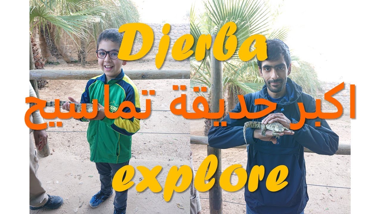 حديقة التماسيح جربة /Djerba Explore Park/crocodile farm djerba - YouTube