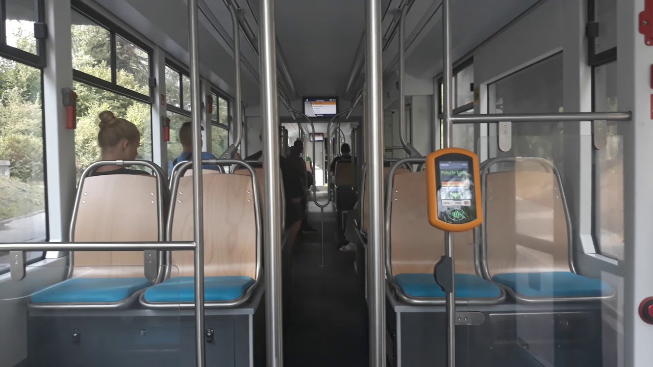 Stadler Tango NF2 nOVA ev.č. 1701 na lince 4 - YouTube