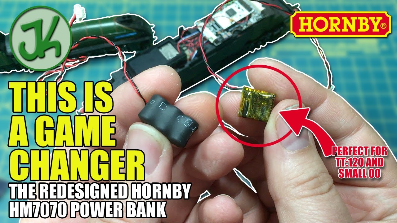 Exclusive First Look! The New Smaller HM7000 Power Bank from Hornby ...