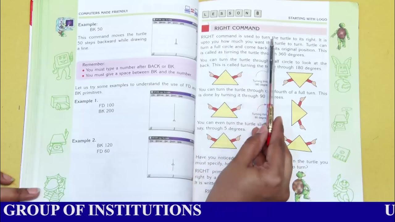 Online lecture 6 CLASS 4 COMPUTER STARTING WITH LOGO - YouTube