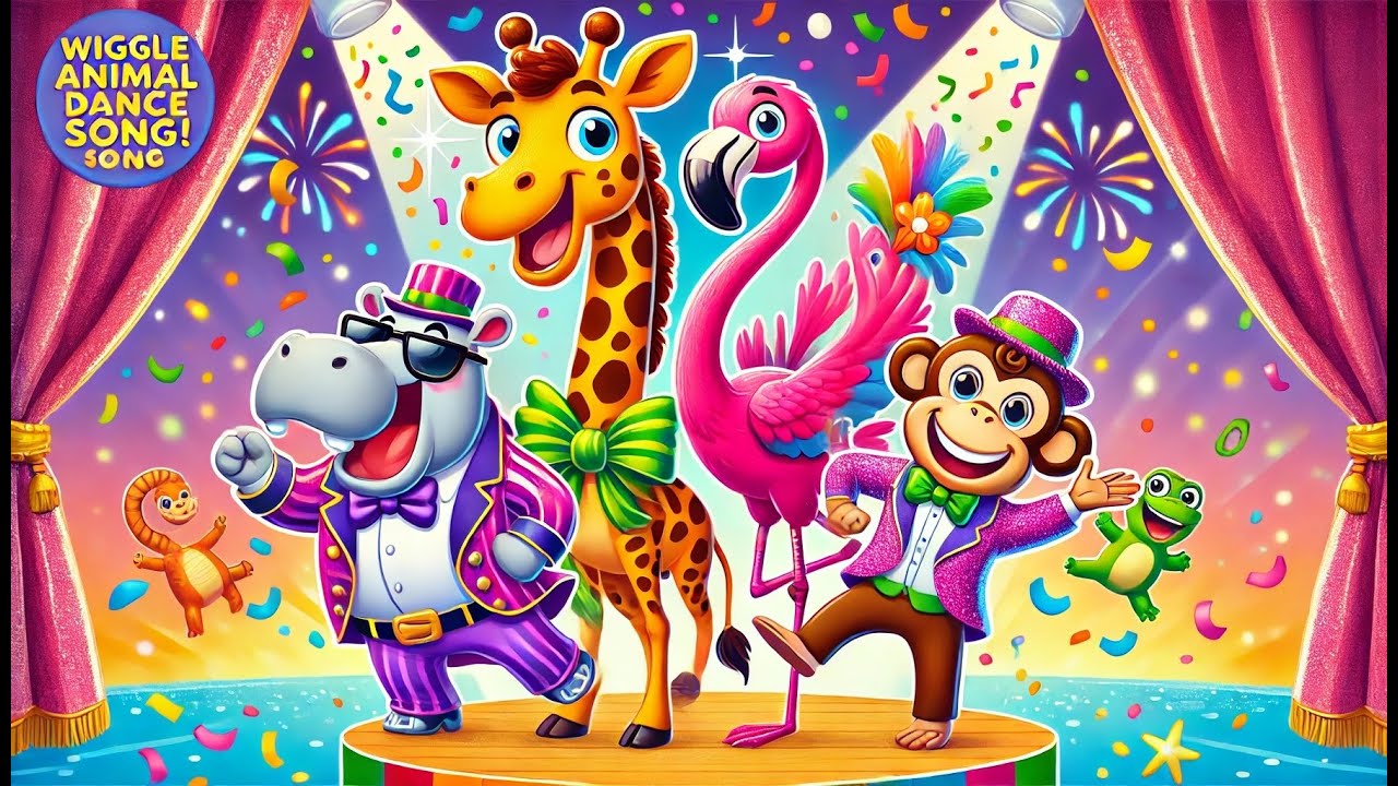 "Wiggle and Giggle! Silly Animal Dance Song for Kids" - YouTube