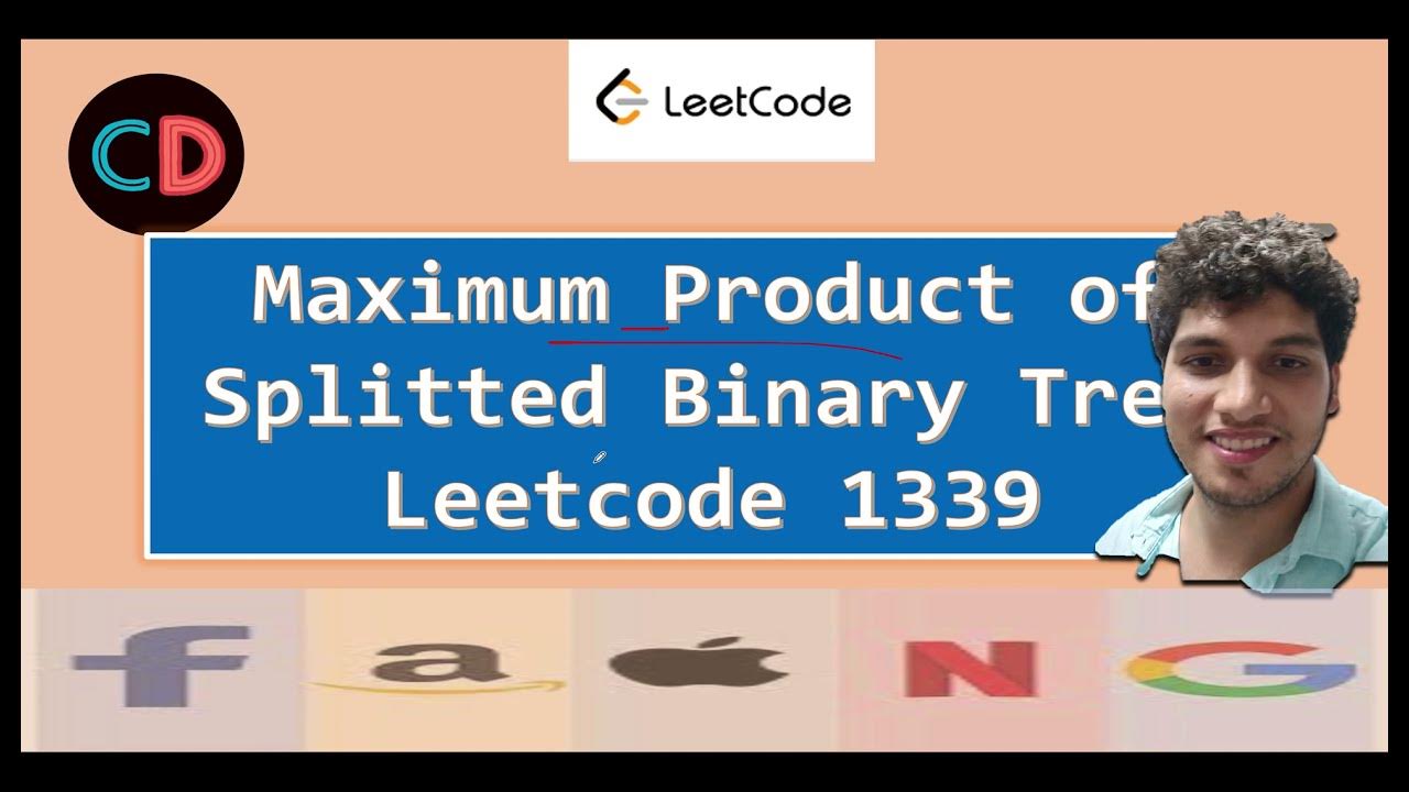 Maximum Product of Splitted Binary Tree | Leetcode 1339 | Live coding session 🌳🌳🌳🌳 - YouTube