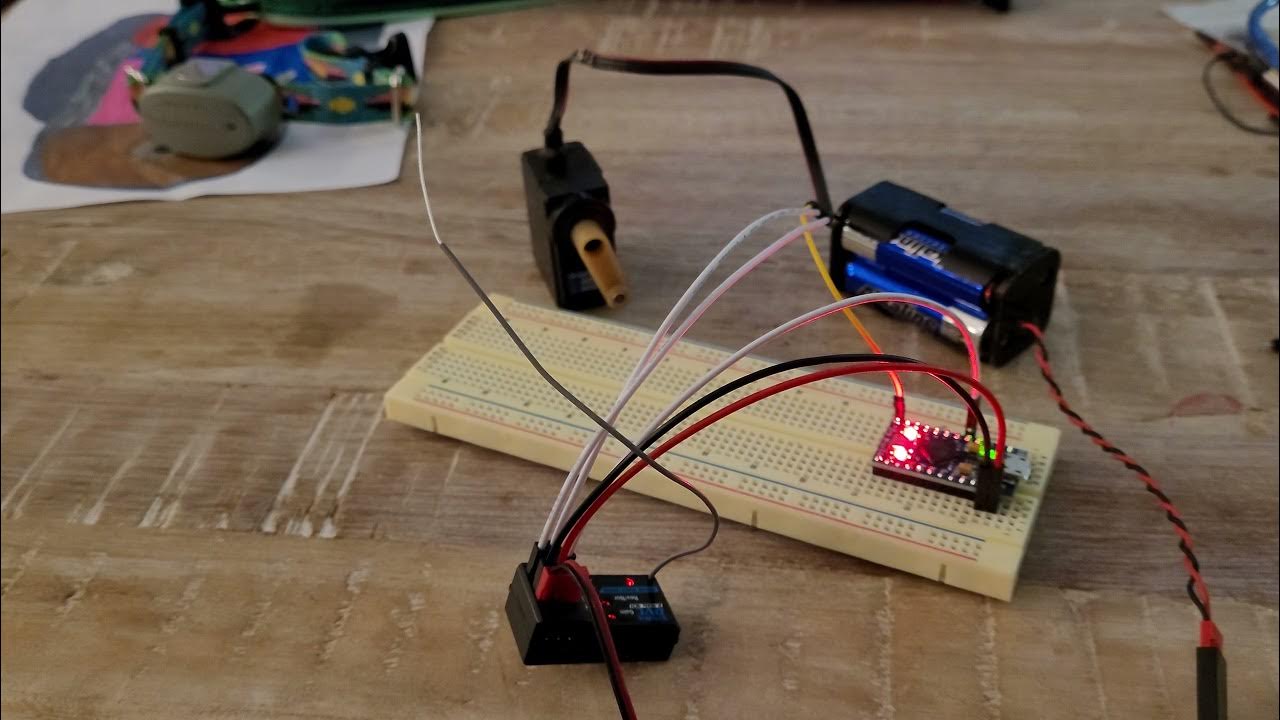 Multi-stage throttle control with arduino - YouTube