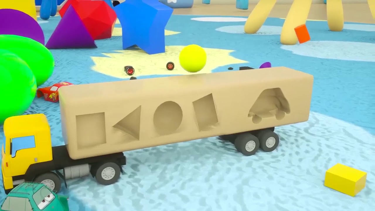 Learn Colors and Shapes for Toddlers | Kids Tube - YouTube