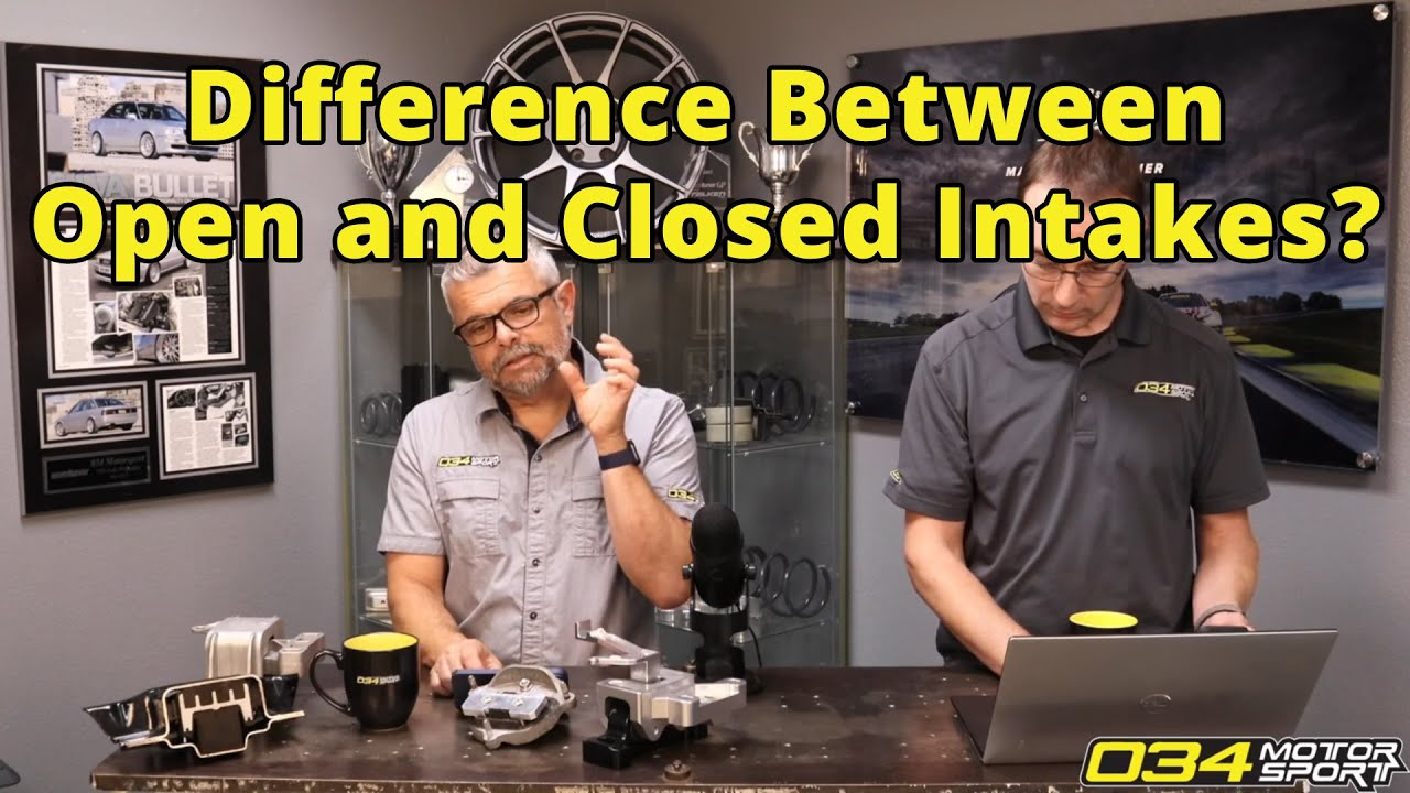 What's The Difference Between Open and Closed Intakes? | 034Motorsport ...