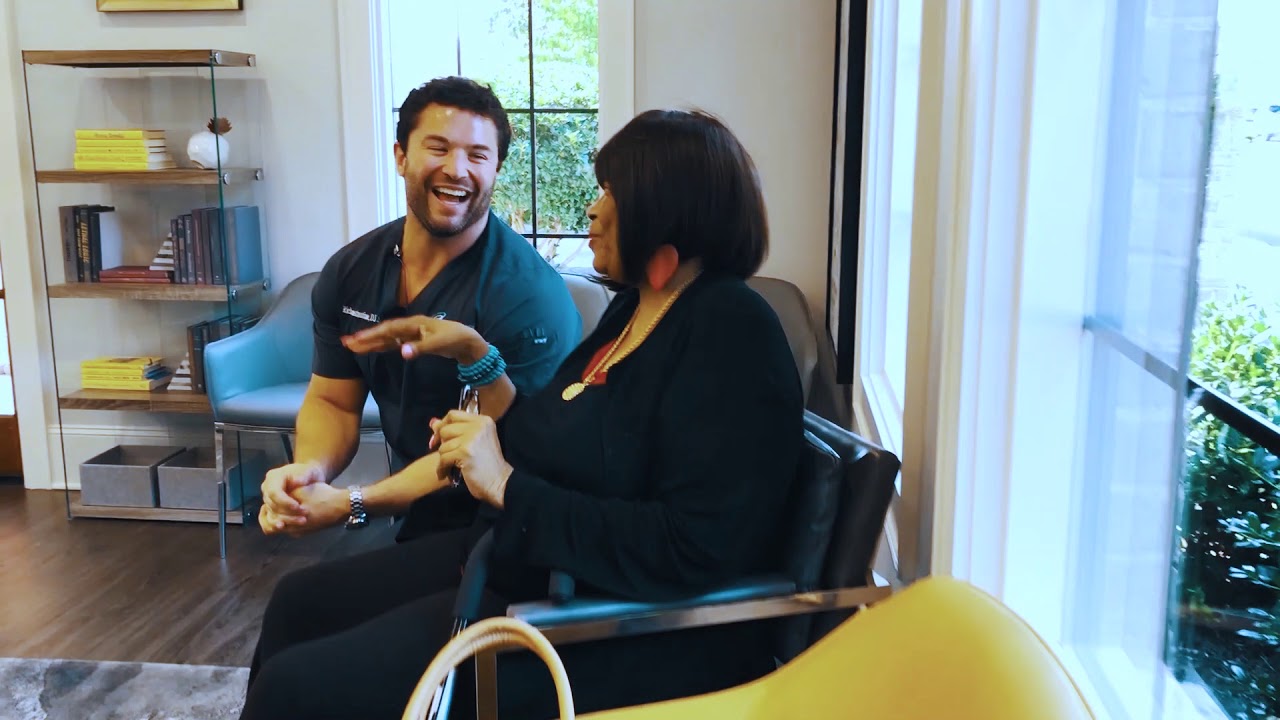Dr. C spreads joy to Melrose Sprague battling cancer - YouTube