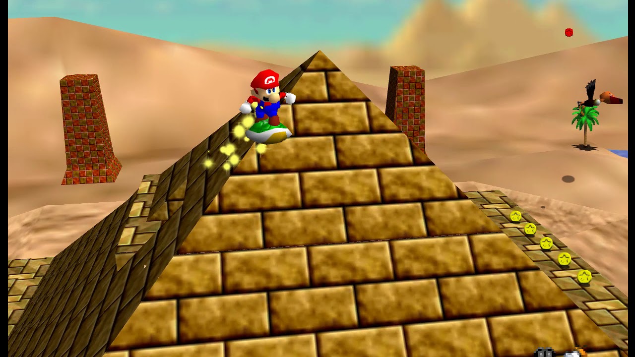 10th Star Super Mario 64 Shining Atop The Pyramid YouTube 10th-star-super-mario-64-shining-atop-the-pyramid-youtube
