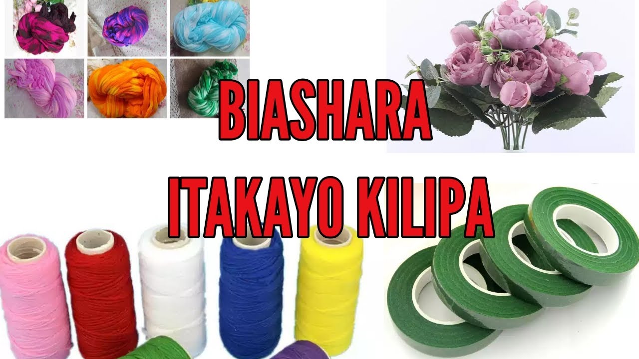 BIASHARA HII INALIPA , JIFUNZE JINSI YA KUTENGENEZA MAUA NA MAPAMBO ...