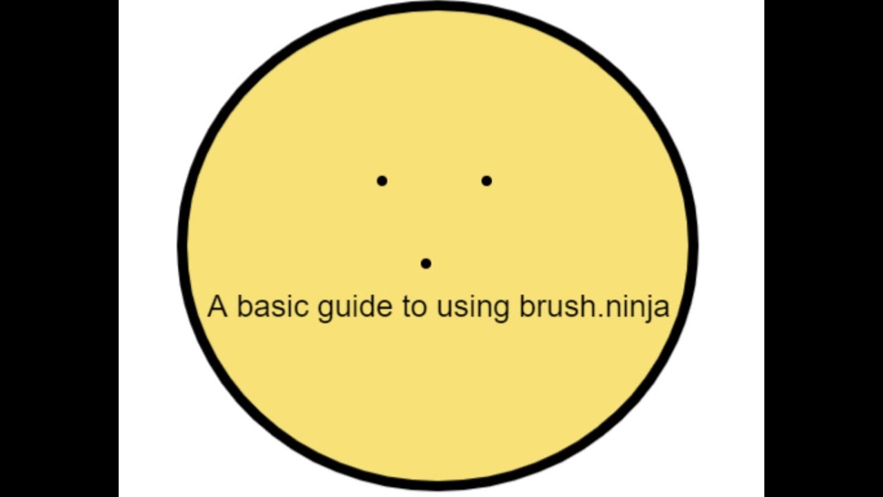 A basic guide to using brush.ninja - YouTube
