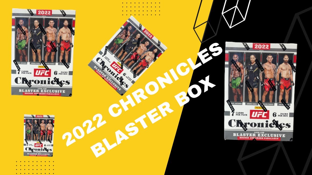 2022 UFC CHRONICLES BLASTER BOX - YouTube