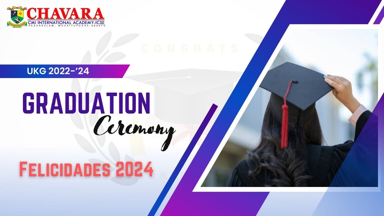 KG Convocation Ceremony FELICIDADES 2024 - YouTube