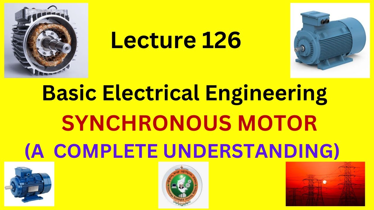 Synchronous Motor Working principle | Construction of Synchronous motor ...