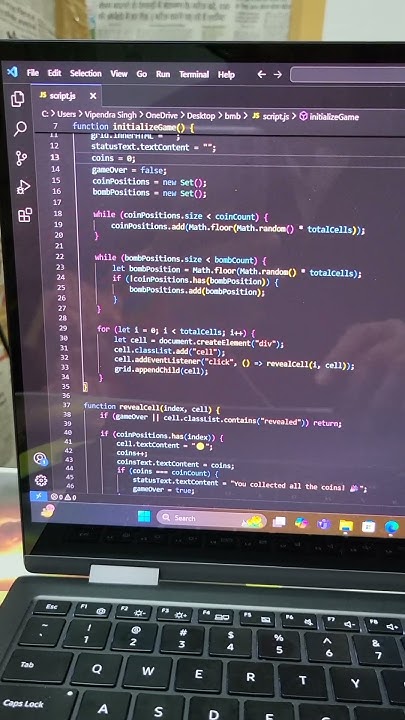 Code for bomb game #css #html #javascript - YouTube