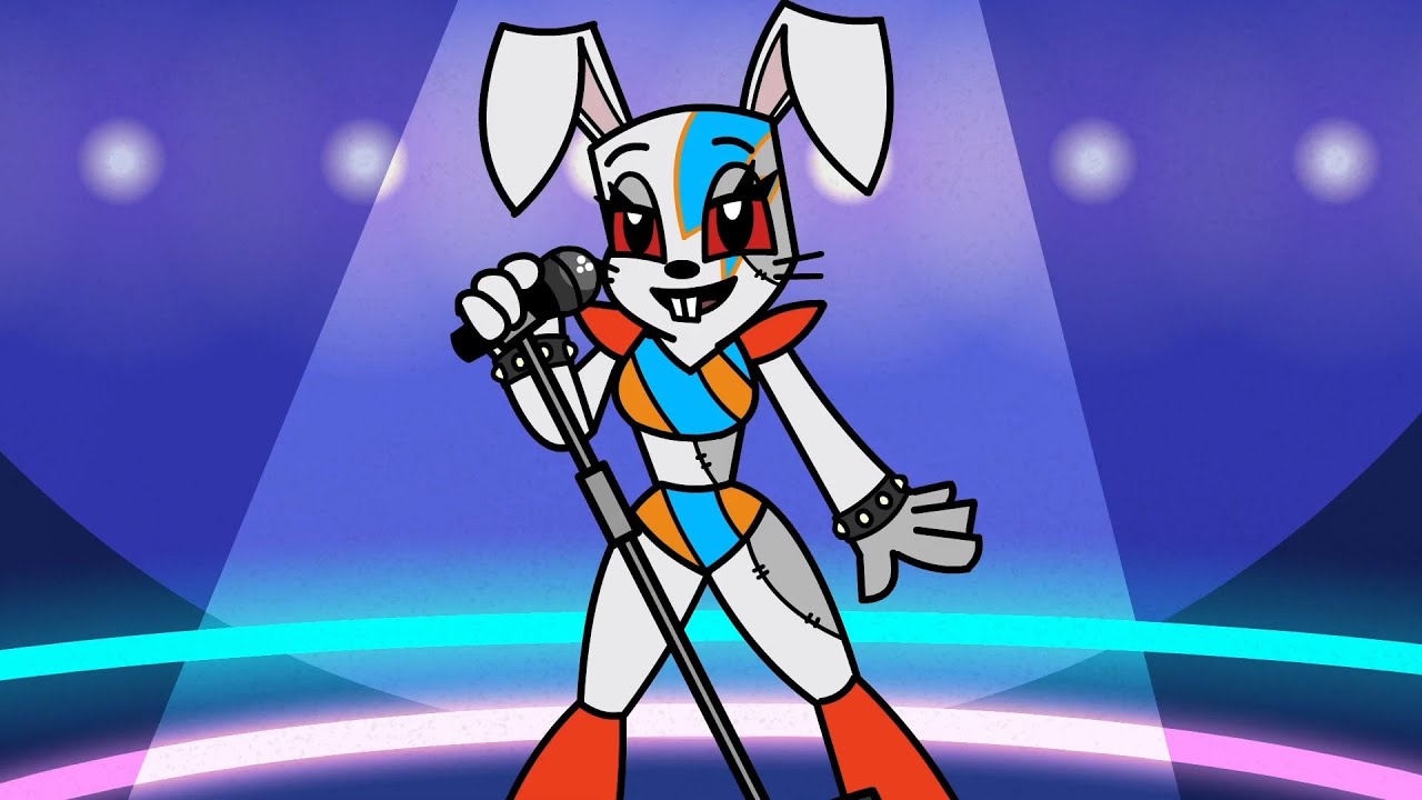 FNAF GLAM ROCK VANNY - YouTube