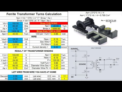 Instructions on how to calculate and wind pulse transformers without ...