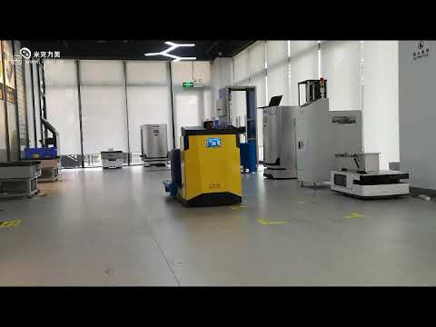 Laser Guided Forklift AGV; Automated Forklift truck - YouTube