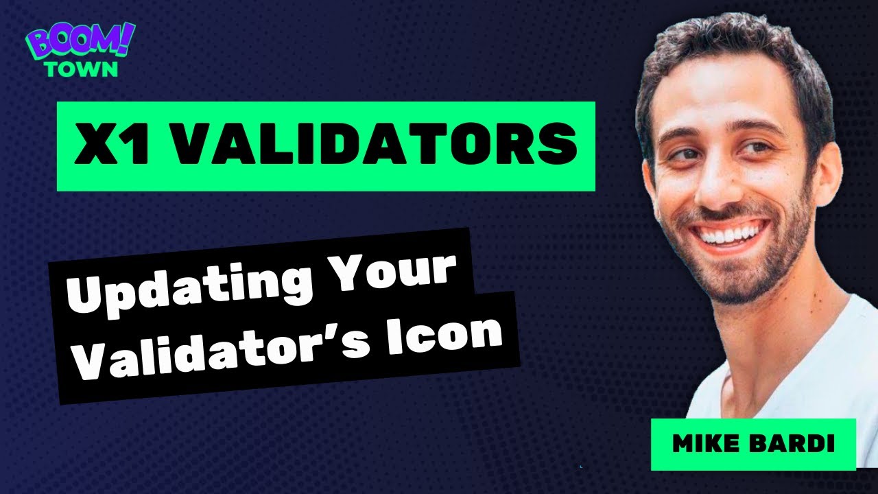 How to Update Your Icon X1 Validator Profile Picture on X1val.online ...