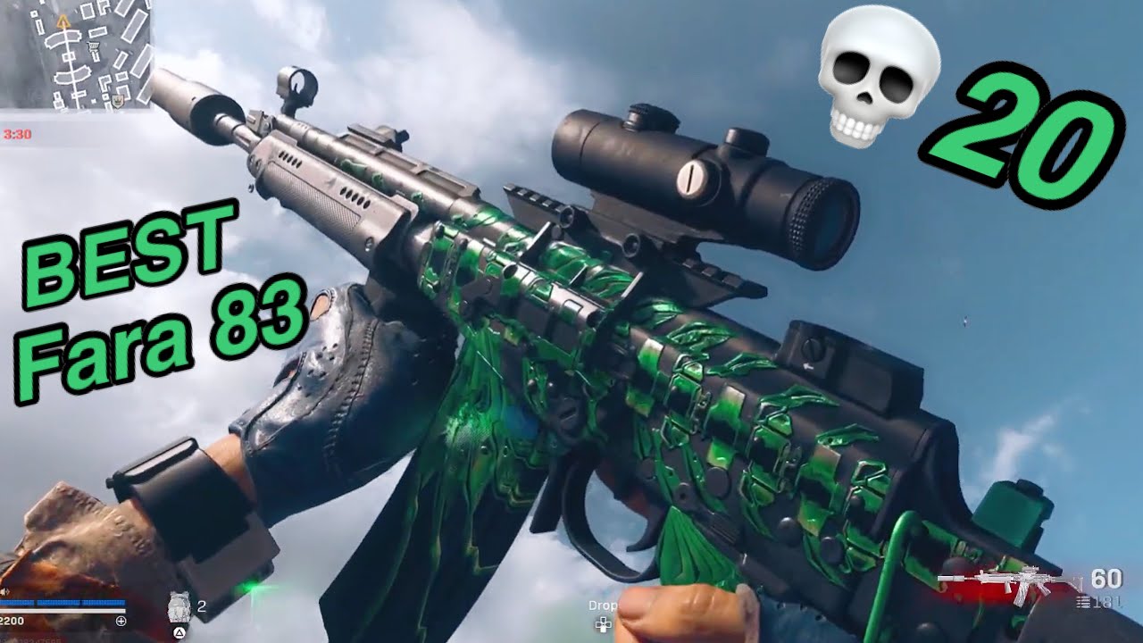 The BEST FARA 83 CLASS In WARZONE SEASON 4! (Cold War Warzone) - YouTube