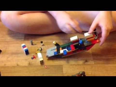 Lego titanic sinking - YouTube