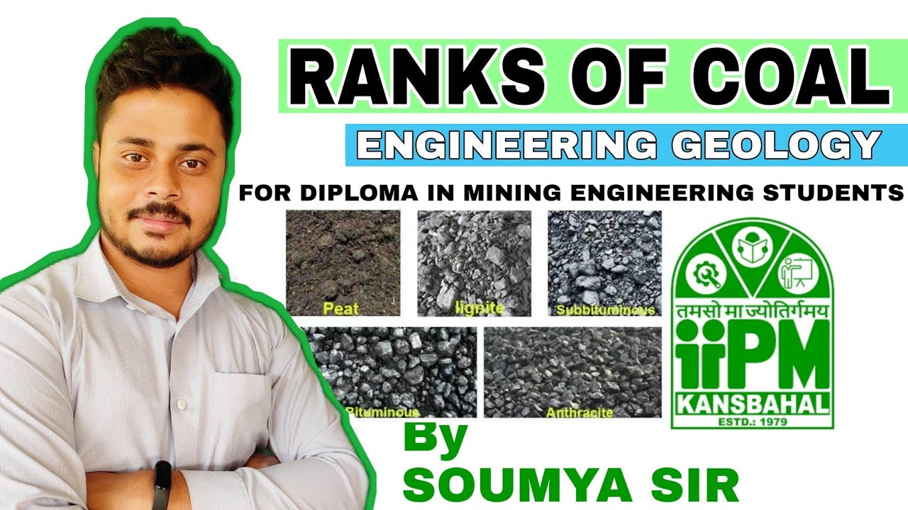 RANK OF COAL | MINE GEOLOGY-II | DIPLOMA IN MINING ENGINEERING | SCTEVT ...