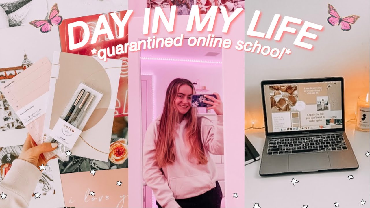 PRODUCTIVE ONLINE SCHOOL DAY IN MY LIFE 2021: BACK TO SCHOOL VLOG - YouTube