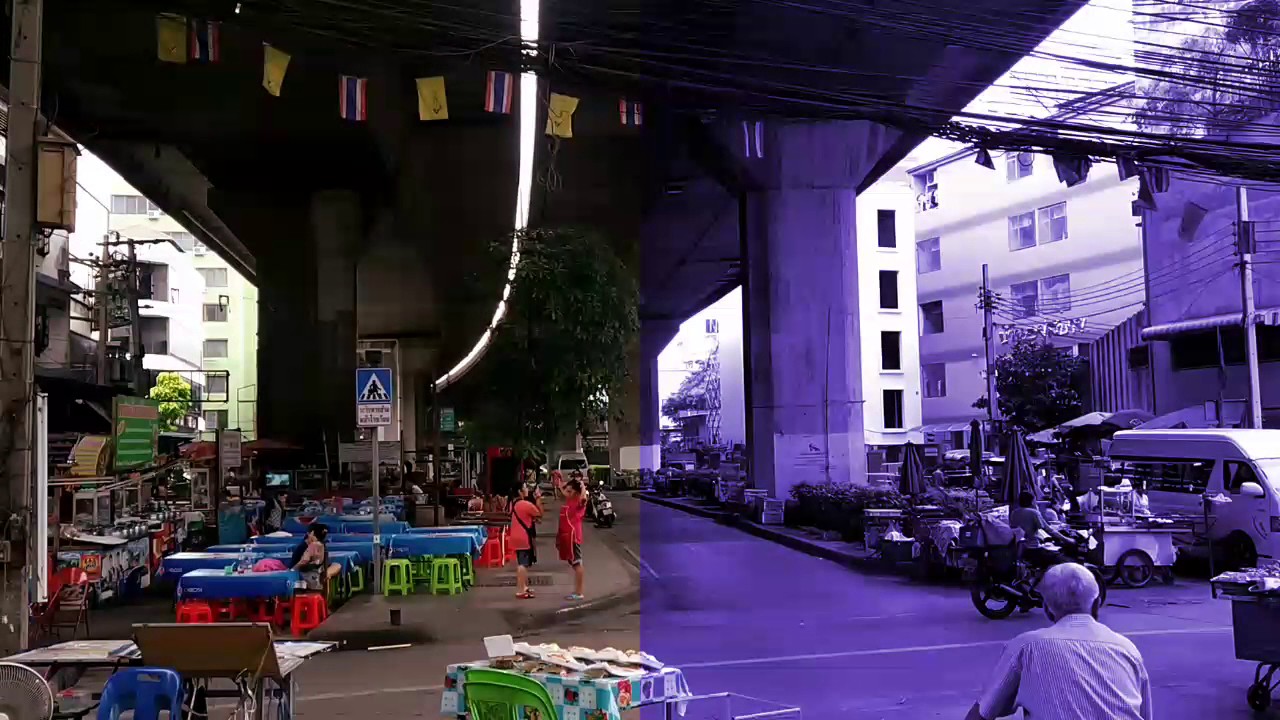 Walking in Din Daeng, Bangkok - YouTube