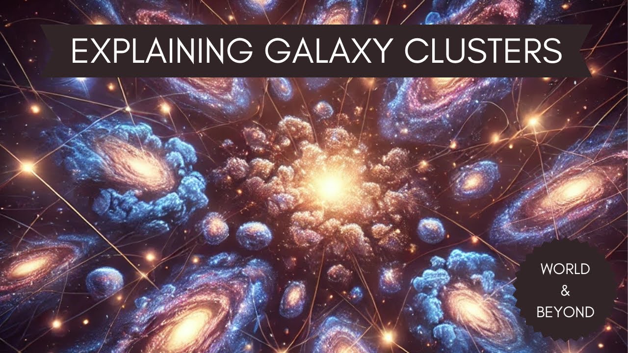 Exploring the Cosmic Giants: Galaxy Clusters Explained #galaxy # ...