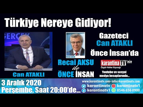 Gazeteci Can ATAKLI, Recai AKSU ile \