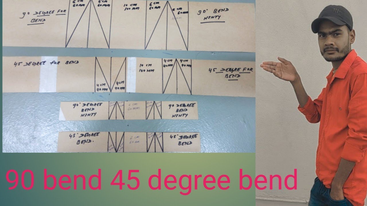 cable tray 45 degree bend and 90 degree bend.very simple method - YouTube