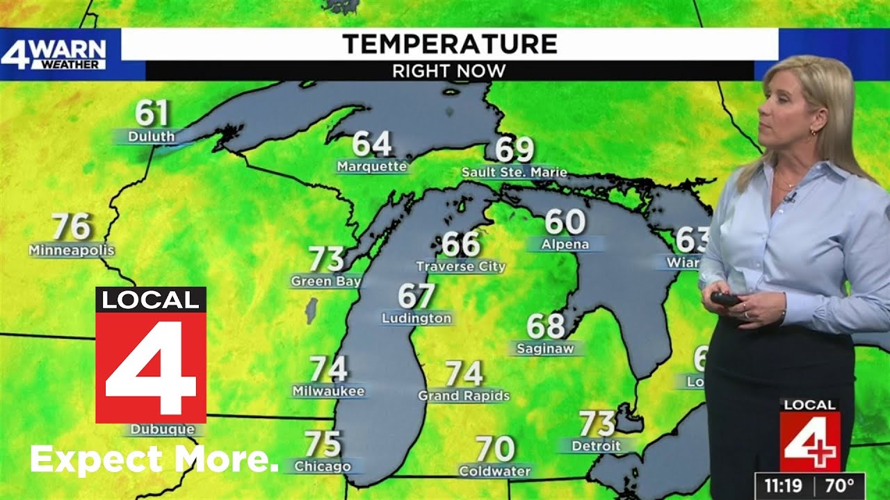 Metro Detroit weather forecast June 1, 2023 -- 11 p.m. Update - YouTube