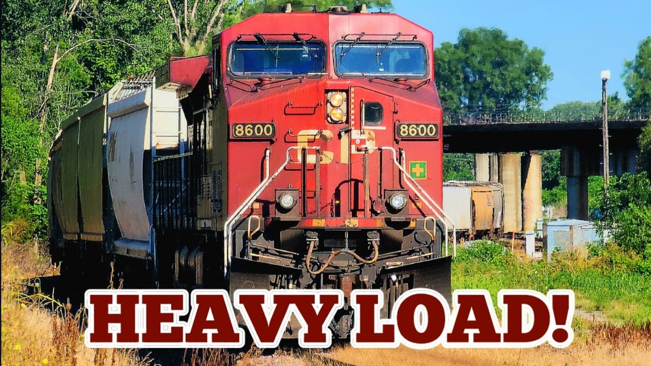 [4K] A HEAVY KCS GRAIN LOAD SNAKING THRU ROCK CREEK JUNCTION! - YouTube