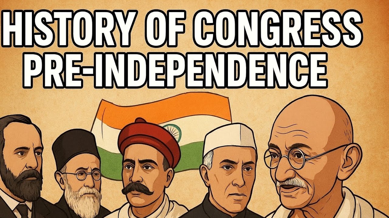 📜 History of Congress (Pre-Independence Era) | The Harsh Sharma Show ...