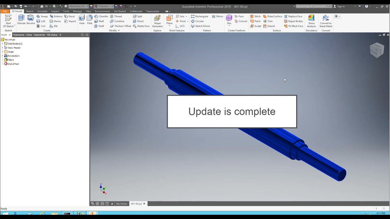 Demo for Teamcenter Integration for Autodesk Inventor: Local File ...