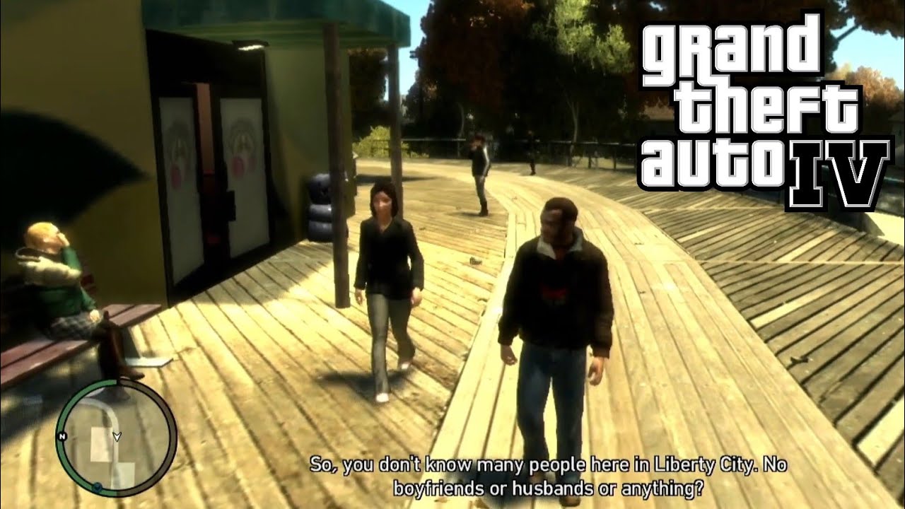 GTA IV | Mission #4 | FIRST DATE! (PS3 1080p) - YouTube