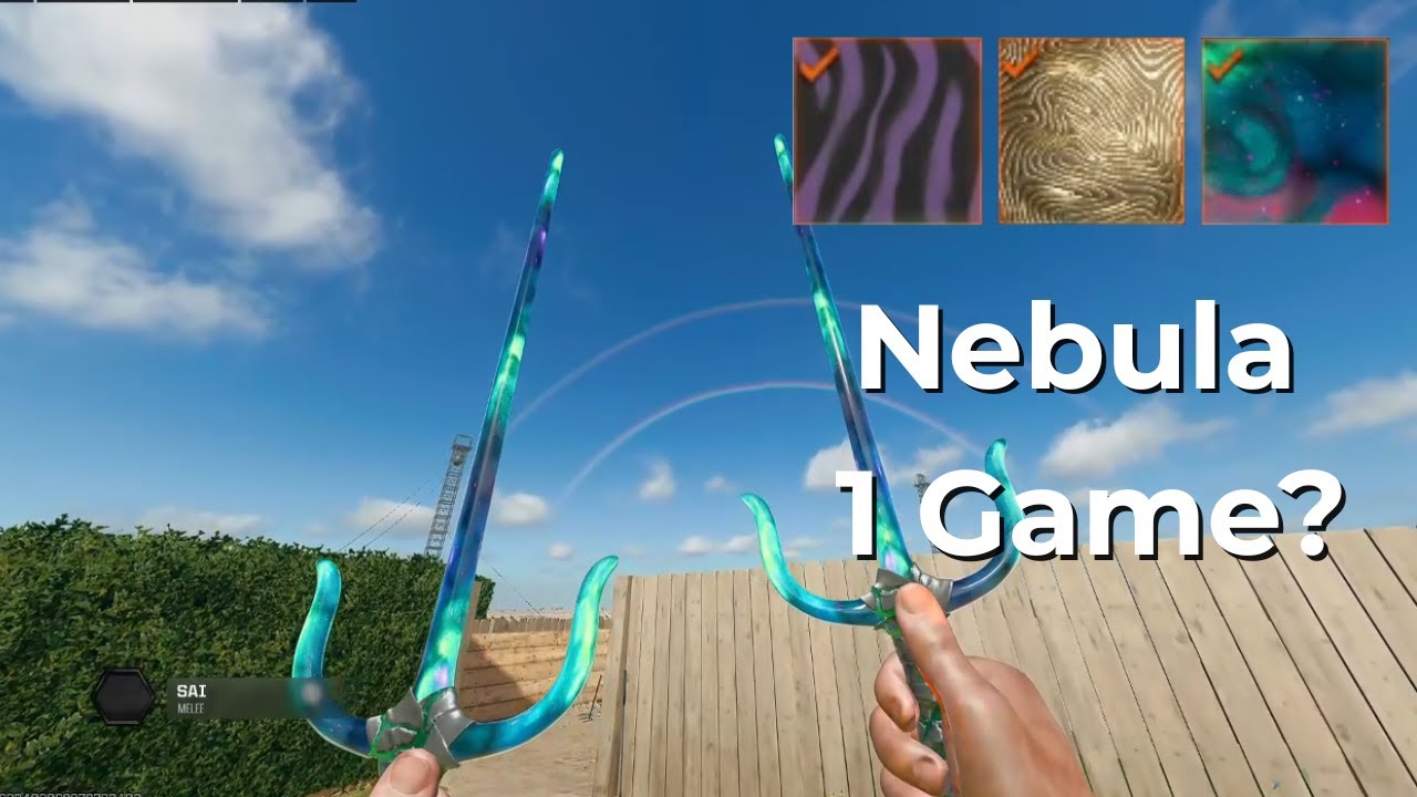 (Bo6) Unlocking Nebula On The Sai - YouTube