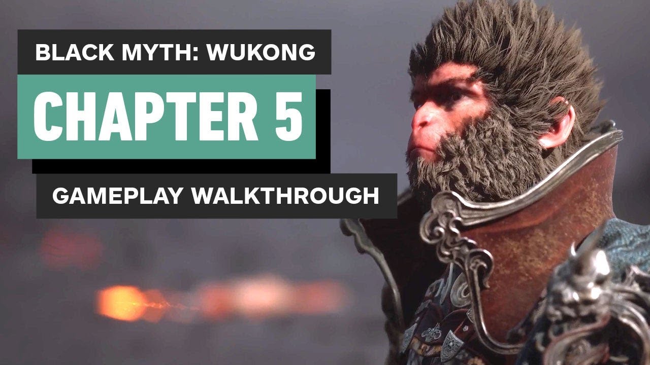 Black Myth: Wukong Gameplay Walkthrough - Chapter 5 - YouTube