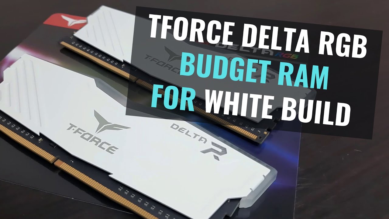 TForce Delta RGB White Unboxing | 2x8GB 3200Mhz | Shopee - YouTube